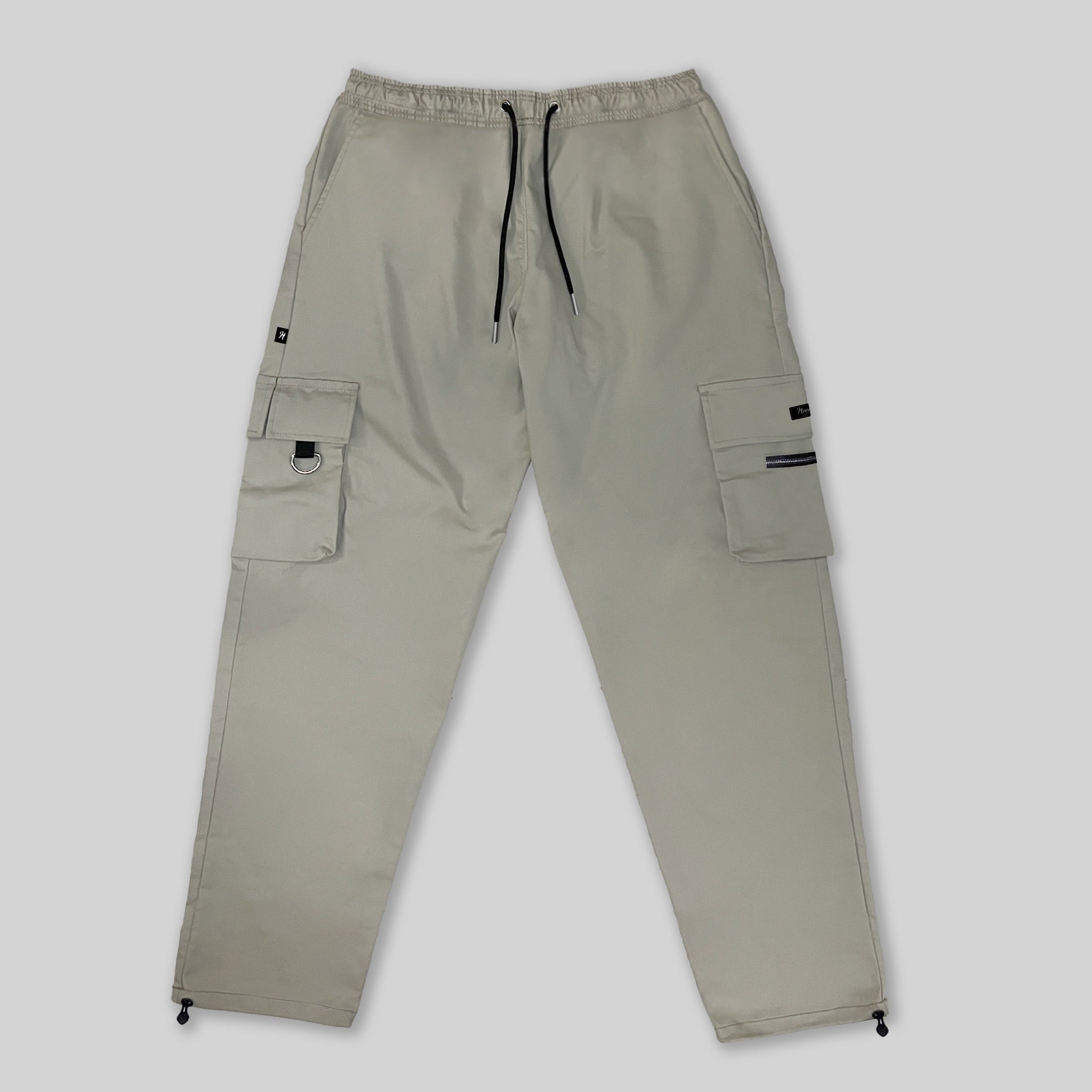 Divine Beige Cargo Pants – Hooded